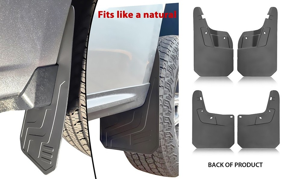 4x For Chevrolet Colorado 2023-2026 Splash Guards Mudguards Mud Flaps ...