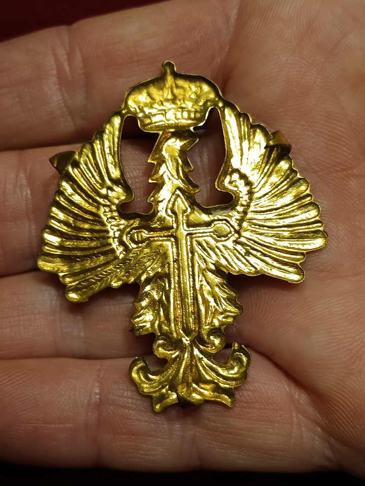 WW2 Spanish Civil War Franco Cap Helmet Insignia & Uniform Neck Tie Bar ...