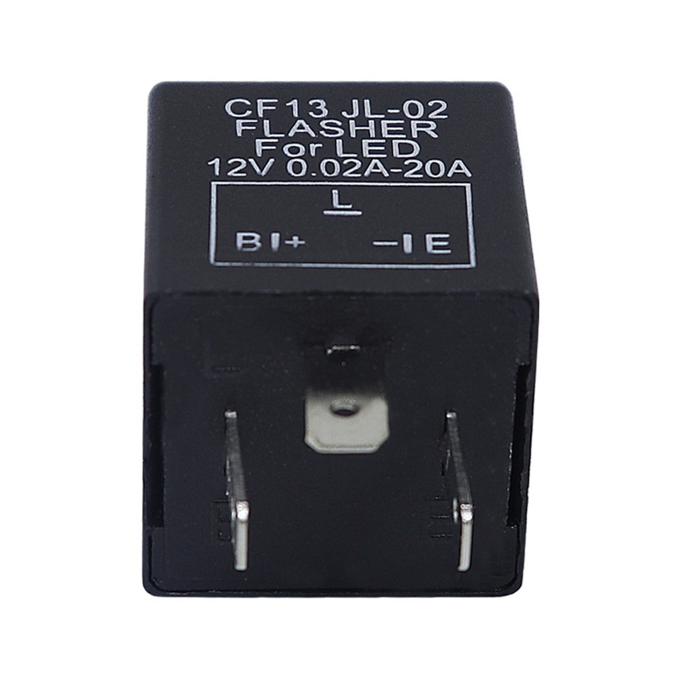 11V-15V 3-Pin CF13 Electronic LED Flasher Relay Fix LED Turn Signal ...