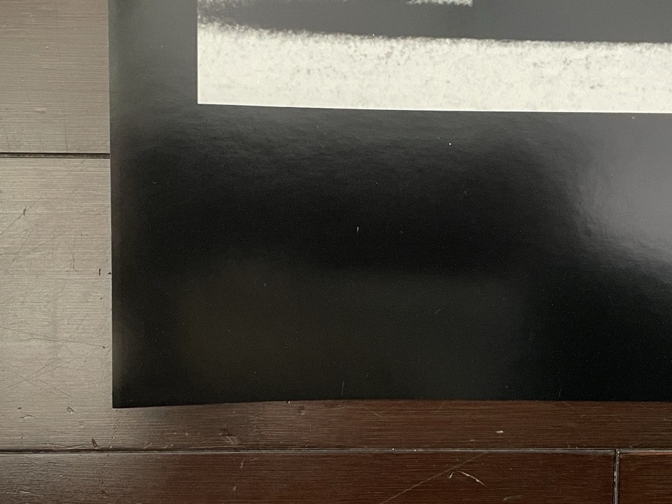 Vintage MAXELL ITS WORTH IT POSTER BLOWN AWAY 22X43 NEW OLD STOCK NOS ...