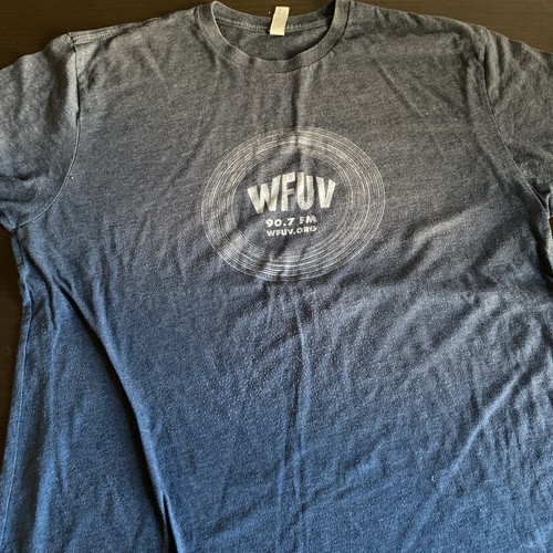 WFUV T-Shirt - 90.7 FM Radio - Size: XL | eBay