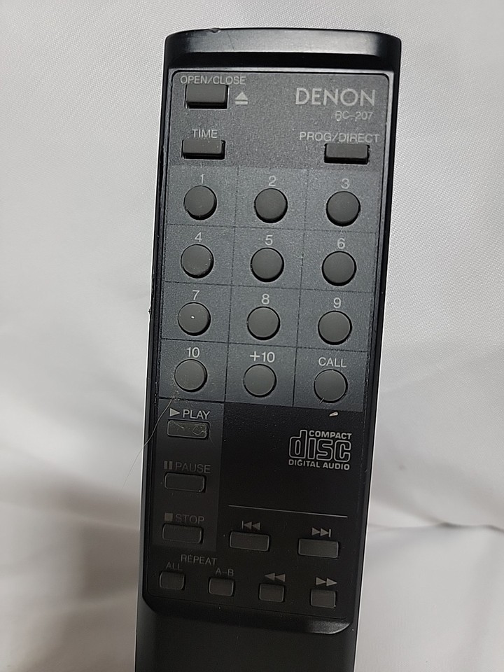 Denon RC-207 Cd Remote Control -Compact Disc Digital Audio Remote | eBay