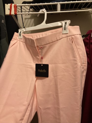 New Rafaella Women's Pull On Soft Stretch Comfort Pink Pants 6P | eBay