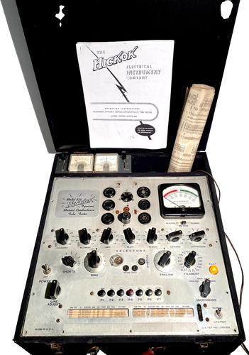 Hickok Model 533 Dynamic Mutual Conductance Tube Tester | eBay