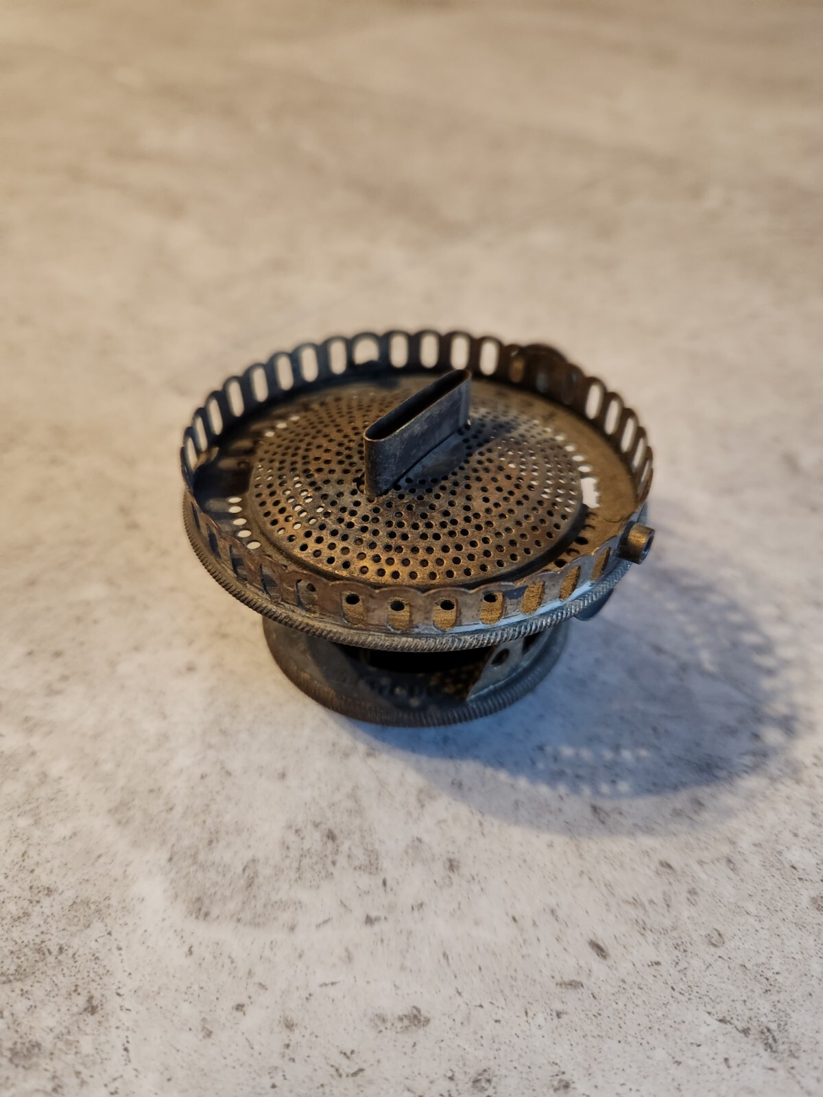 Antique Brass Plume & Atwood Unique No 2 Oil Kerosene Lamp Burner P&A ...