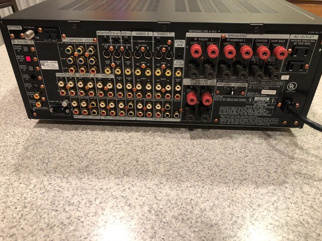 Sony STR DA3000ES 7.1 Channel 150 Watt Receiver for sale online | eBay