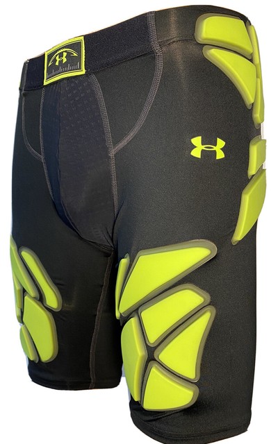 Under Armour Men’s Compression Padded Football Shorts HeatGear Large ...