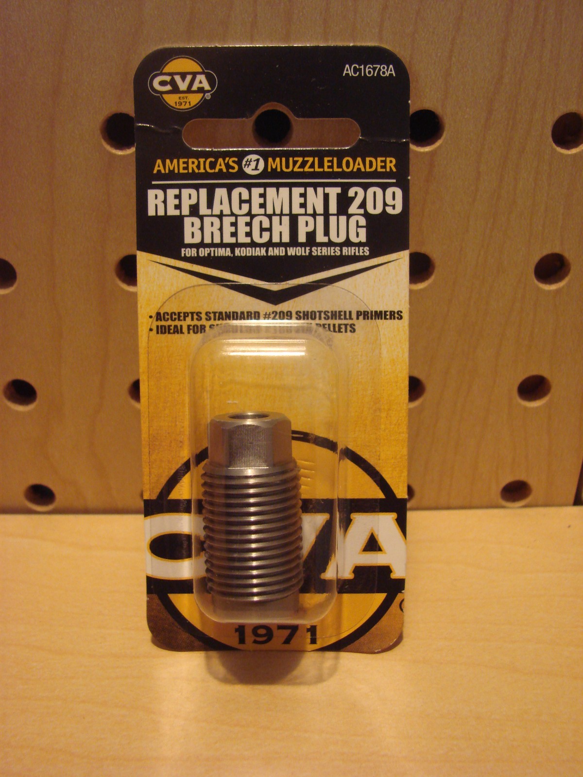 CVA Replacement 209 Breech Plug AC1678A NEW | eBay