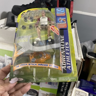 Kyle Wood Road Champs XS Adrenaline Athletes Trick Stick Figure New ...