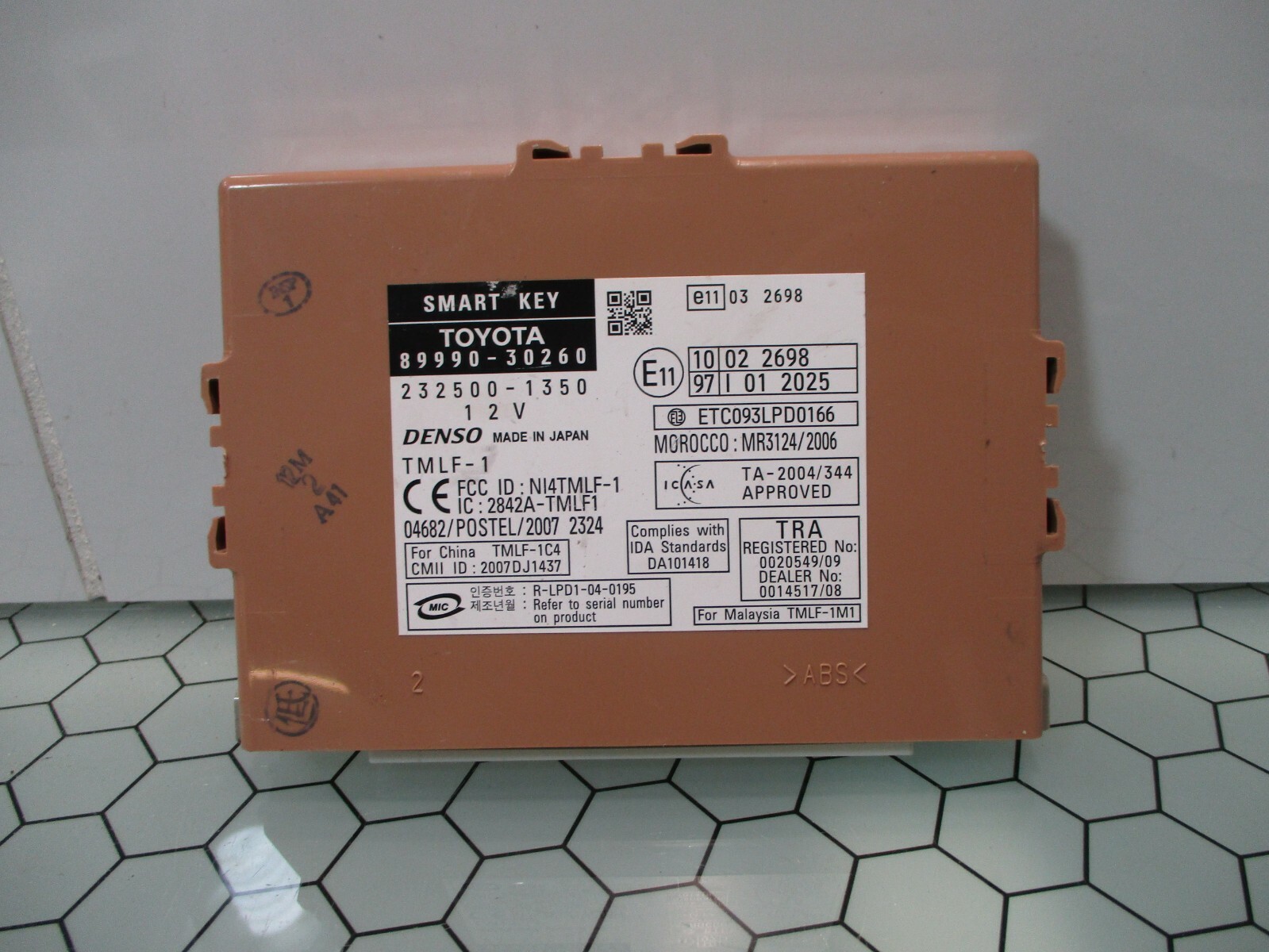 2011 Lexus GS 350 Chassis Brain Box Control Module Computer #2270-MOD ...