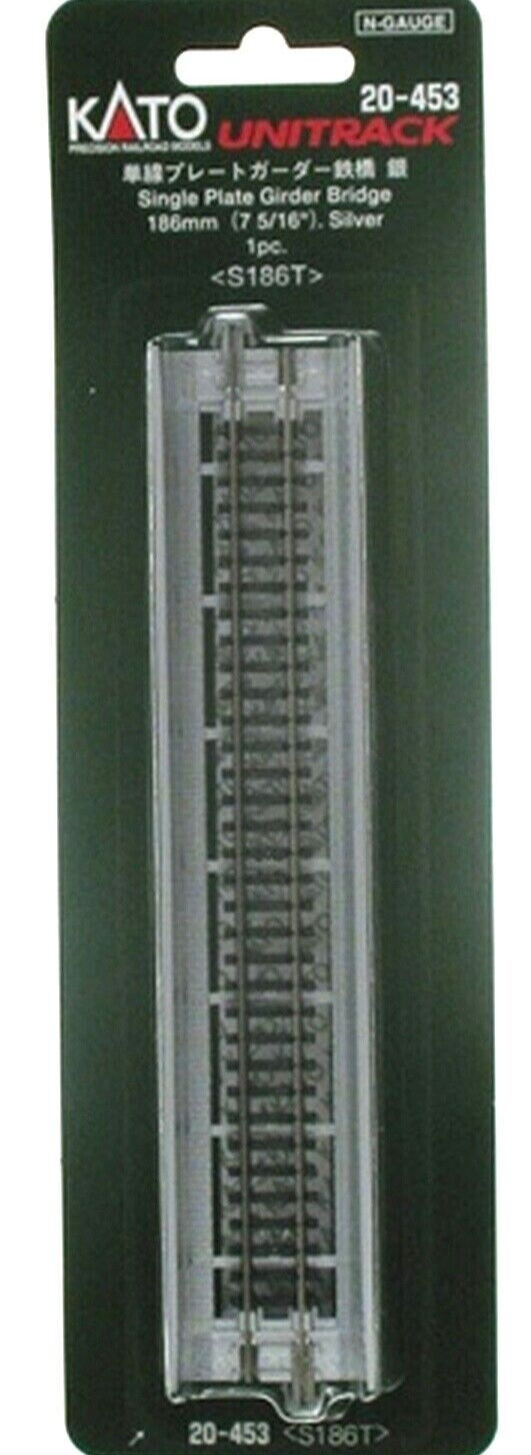 Kato N New UniTrack Single Track Plate Girder Bridge 186mm 7 5/16 ...