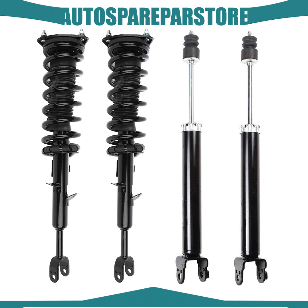 For 2003-2007 Infiniti G35 Front Rear Complete Shocks Struts w/ Coil ...