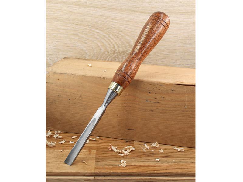 Faithfull FSC Droit Gouge Sculpture Burin 9.5mm 1cm Poignée en Bois ...