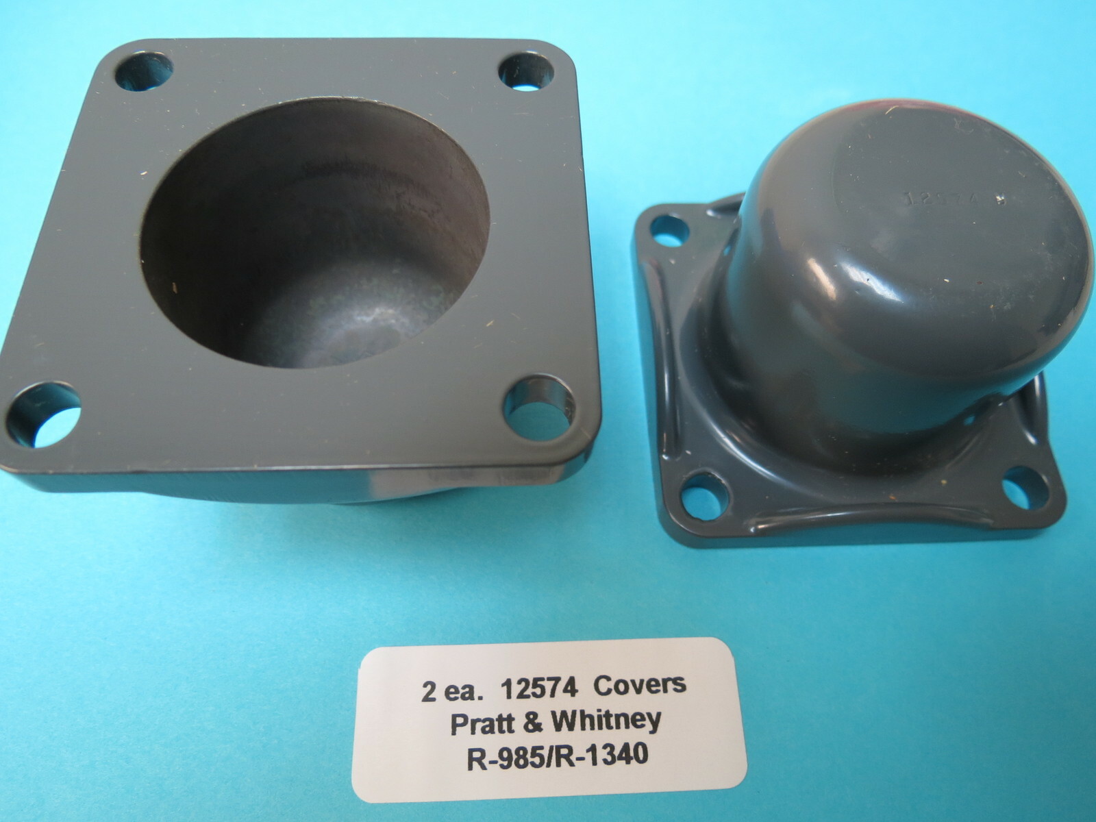 Pratt Whitney R985 R1340 Radial Aircraft Engine Covers (2 ea) New ...