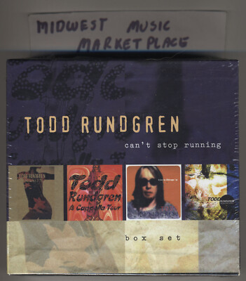 Todd Rundgren - Can't Stop Running - Brand New MINT Sealed 6CD UK ...
