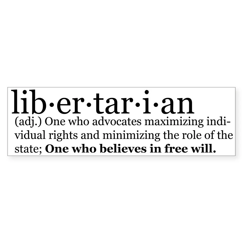 Libertarian Bumper Stickers