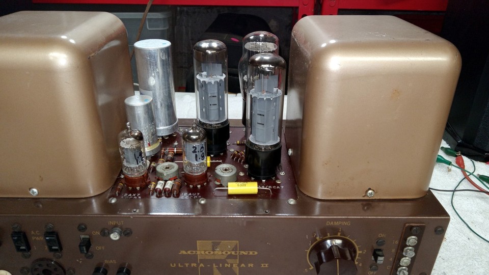 Acrosound Ultra Linear II EL34 Tube Mono Amplifier Restored & Works | eBay