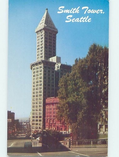 Chrome TOWER SCENE Seattle Washington WA a/26 AH5065 | eBay