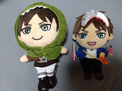 Attack on Titan Eren Yeager Universal Studios Japan USJ Plush Keychain ...