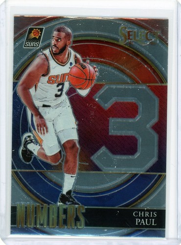 2021-22 Panini Select Numbers Chris Paul #34 Phoenix Suns | eBay