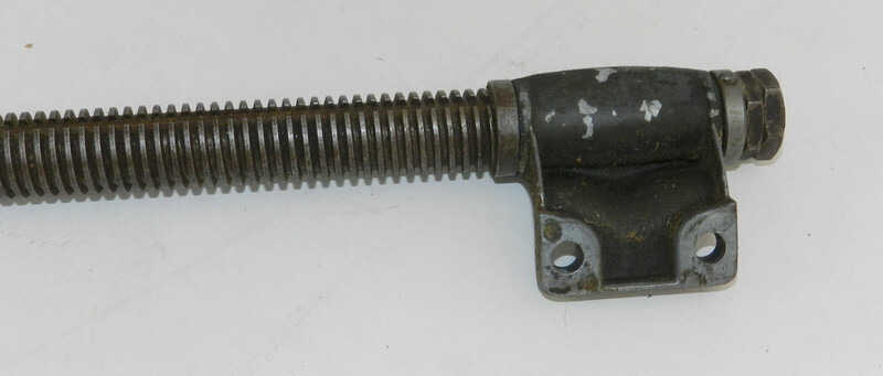 Atlas Craftsman 10" 12" Metal Lathe TH54 Bed w/ Feet, Screw & Rack ...