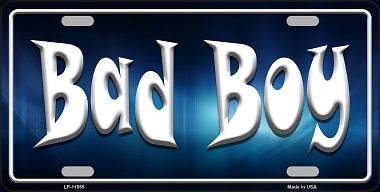 Bad Boy Novelty License Plate Tag LP11555 | eBay