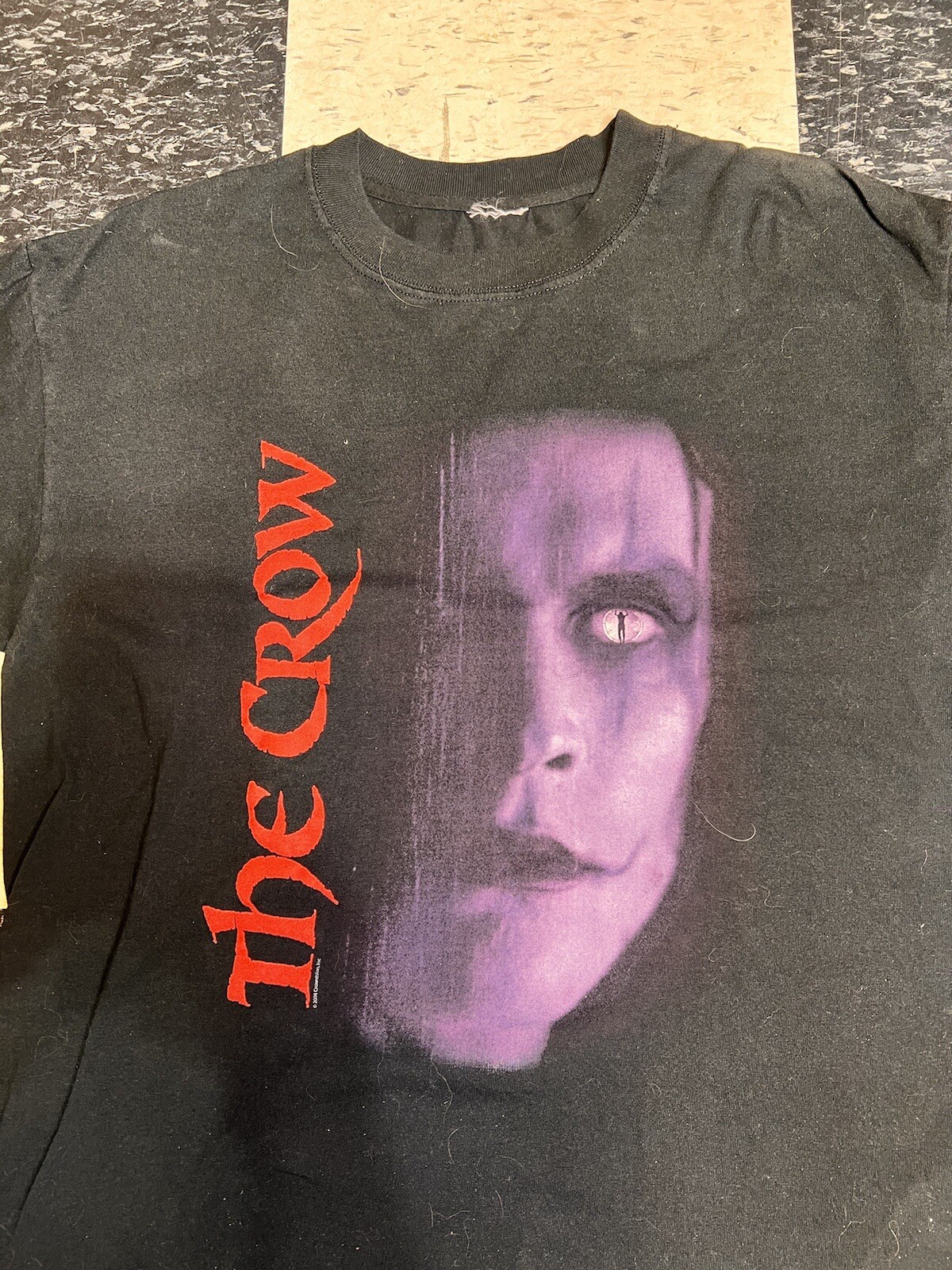 Vintage The Crow Movie Black 2004 T Shirt Brandon Lee… Gem