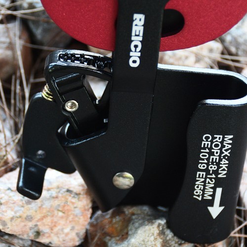 Self Locking Rope Pulley Hoist Mountaineer Arborist Heavy Lift Hauling ...