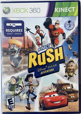 Kinect Rush A Disney Pixar Adventure Microsoft Xbox 360 NEW Sealed ...