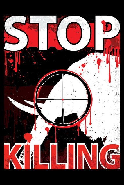Stop Killing Elephants Poster 24x36 inch | eBay