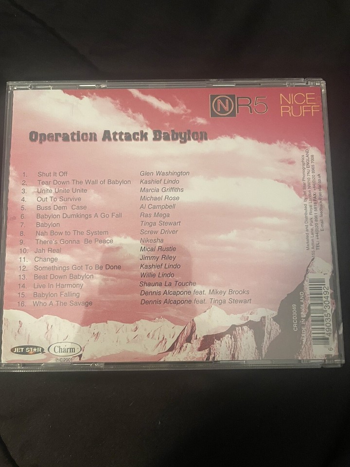 Nice & Ruff Volume 5: Operation Attack Babylon England import Reggae | eBay
