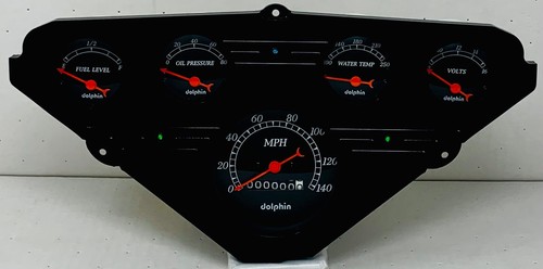 1955 1956 1957 1958 1959 Chevy Truck 5 Gauge Dash Panel Cluster Set | eBay