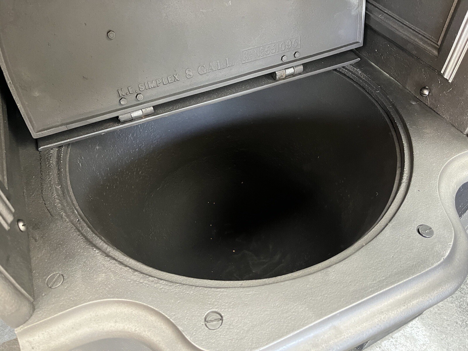 Restored Antique Cast Iron Victorian Kitchen Cooking Range Fireplace ...