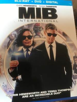 MIB International (Blu-ray + DVD, 2019) Men in Black NEW With Slipcover ...