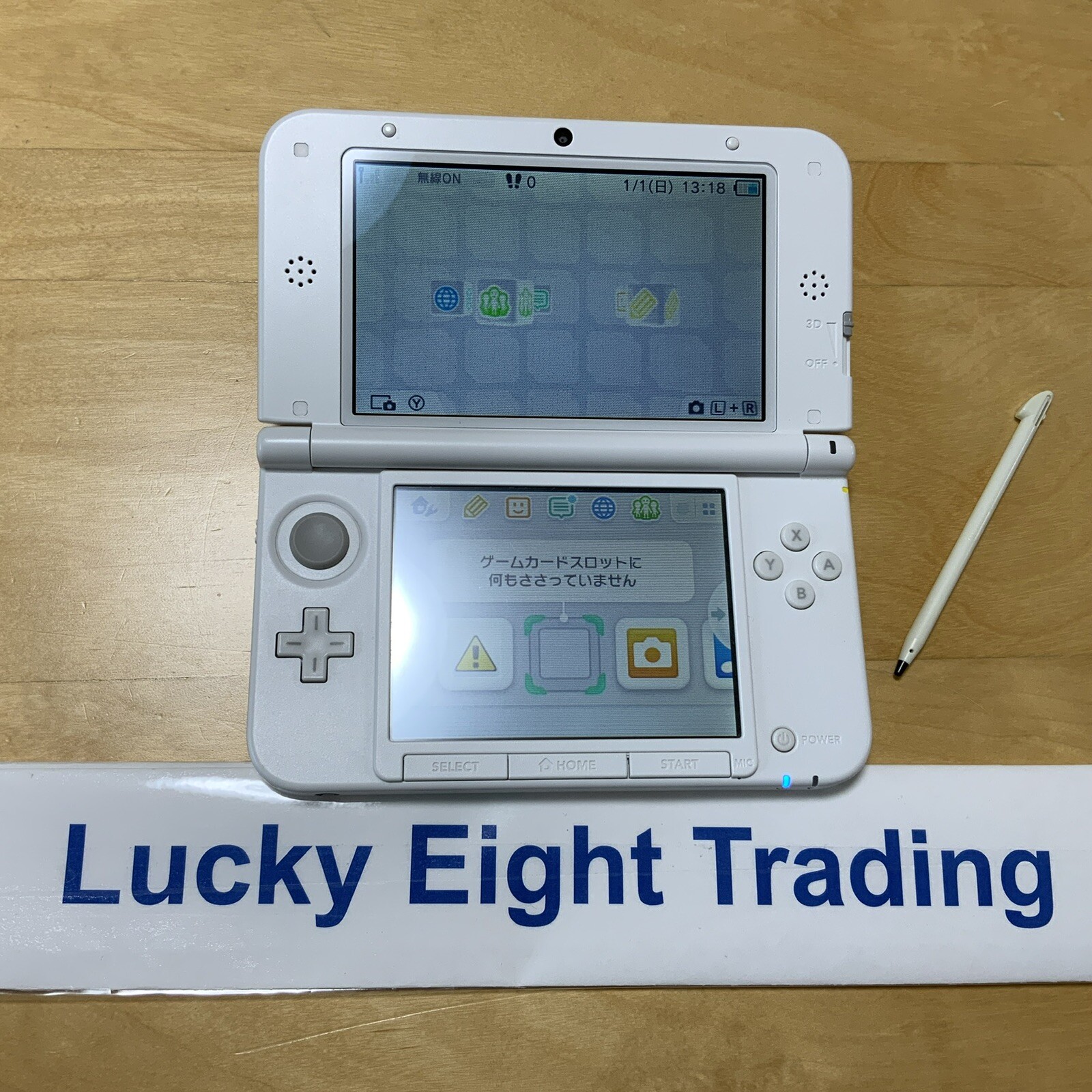 Nintendo 3DS XL LL Tomodachi Collection Edition Console Stylus ...