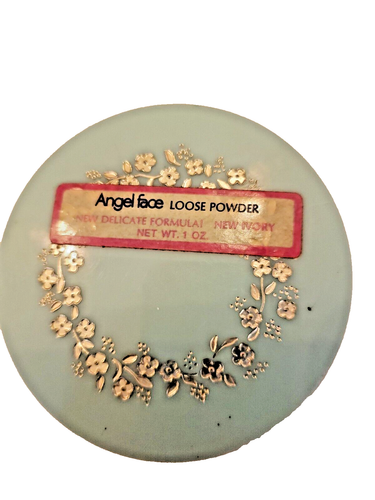 Chesebrough Pond Angel Face Loose Powder Ivory Empty Made USA Preowned ...