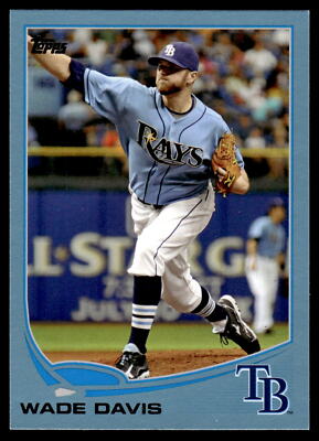 2013 Topps #140 Wade Davis Blue Card | eBay