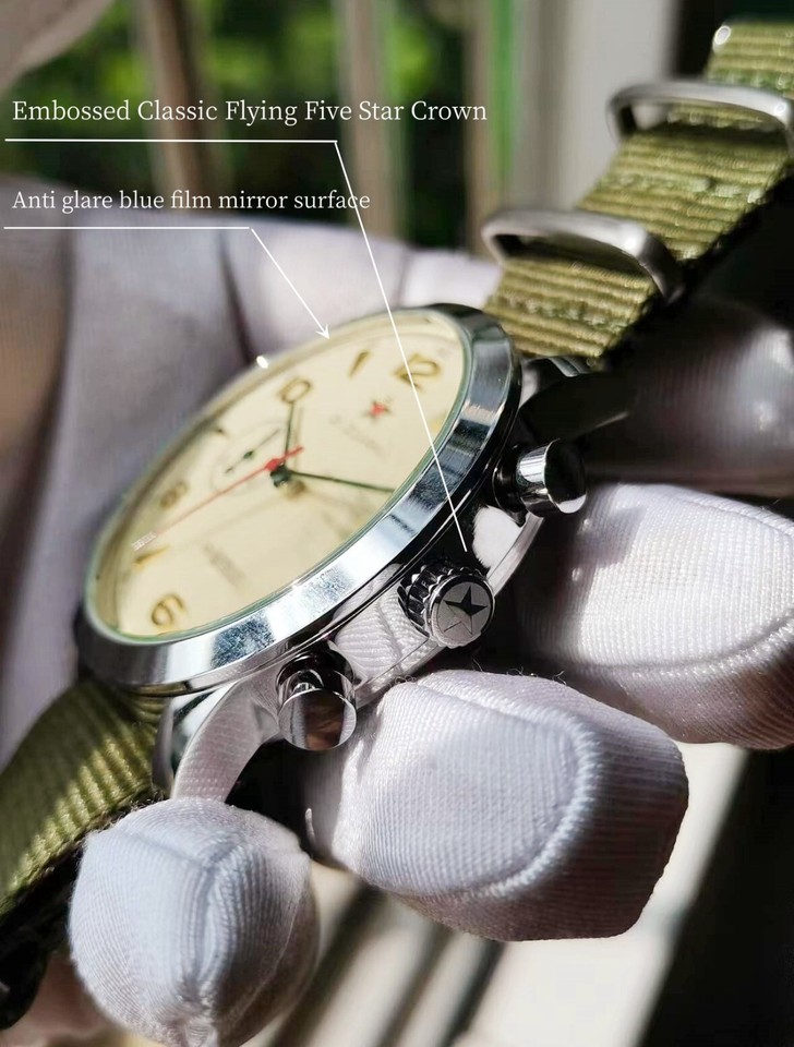Seagull 1963 Homage Chronograph Quartz watch 42mm | eBay