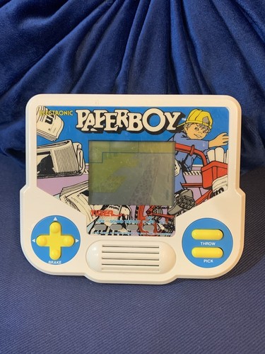 Vintage 1988 Tiger Electronics Paperboy Handheld Game Classic TESTED ...