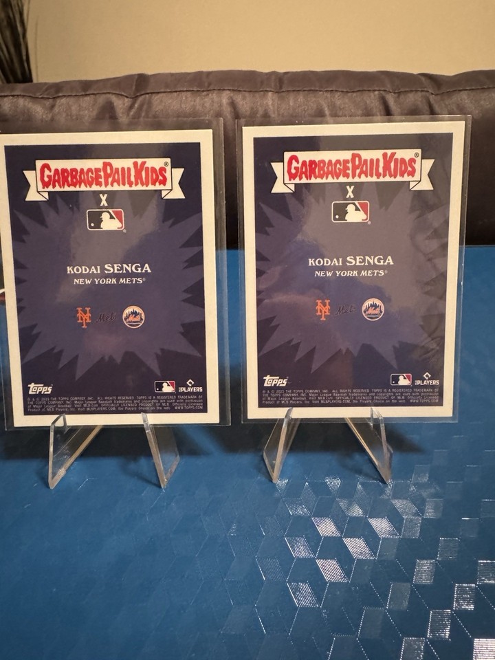 2023 Topps GPK x MLB Series 3 Kodai Senga New York Mets 17b & 17c | eBay