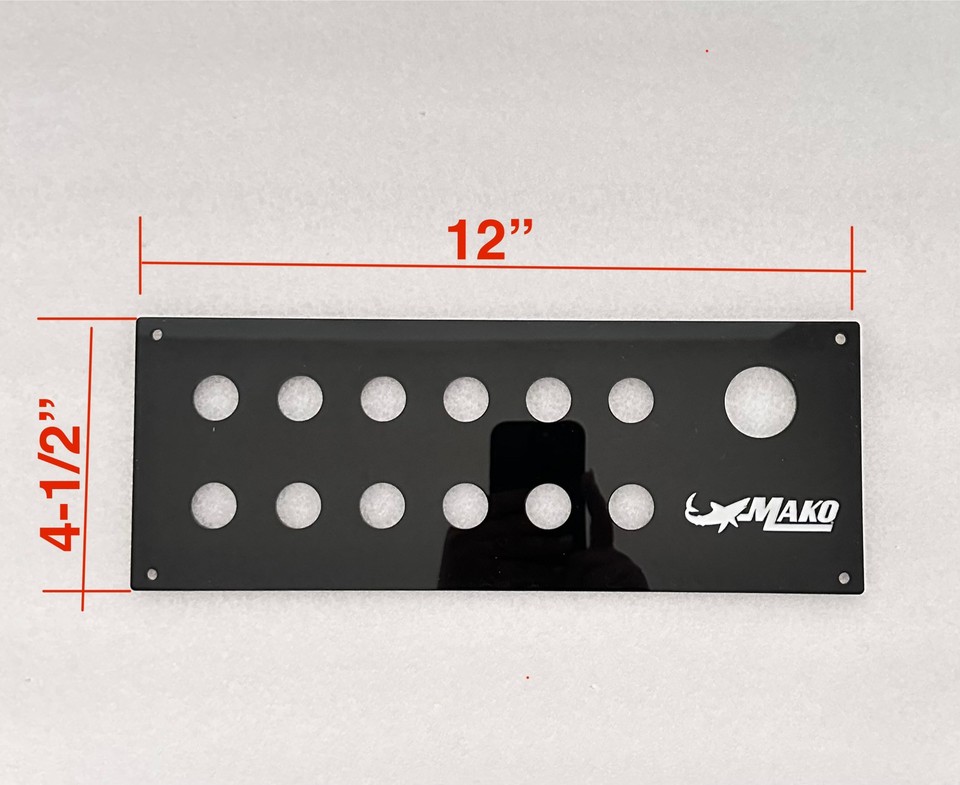 Mako boat switch panel marine, Custom Made | eBay