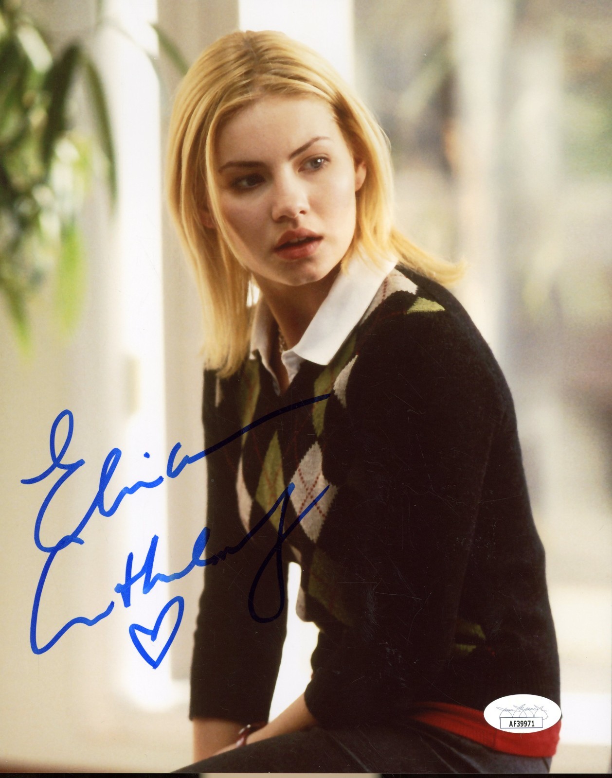 Elisha Cuthbert Actress House Of Wax Old School Signed 8x10 Photo AUTO ...