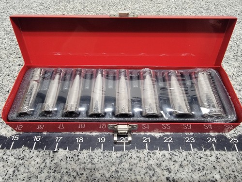 Klein Tools - 8-Piece 3/8" Drive 6-Point Deep Socket Set SAE | eBay
