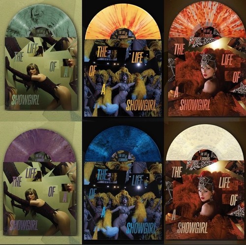 Taylor Swift The Life of a Showgirl, 7 Vinyl Variants, 3 Signed CDs, 1 ...