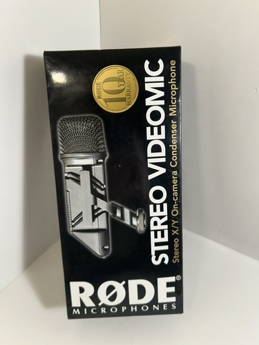 Rode Stereo VideoMic SVM Pro On Camera- Mounted Microphone- Tested | eBay
