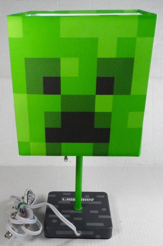 Minecraft Creeper Table Desk Lamp Night Light Mood Room Decor Icon ...