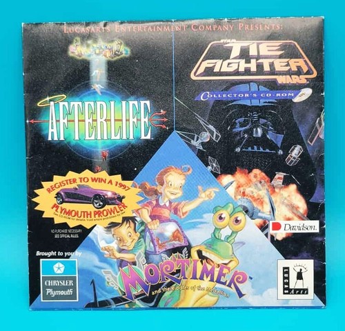 LucasArts Demo - Tie Fighter, Afterlife, Mortimer - PC Game | eBay