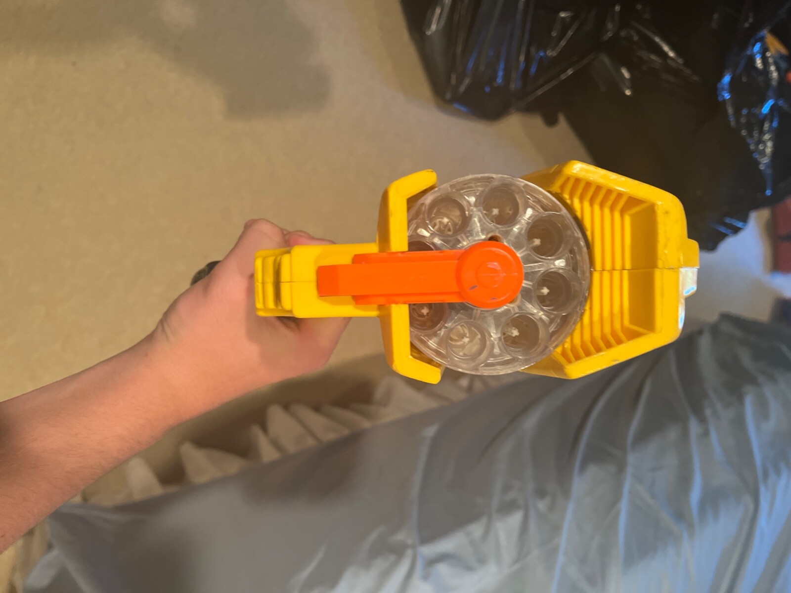 Nerf N-Strike Firefly Rev-8 Lighted Dart Gun Blaster Tested Working ...