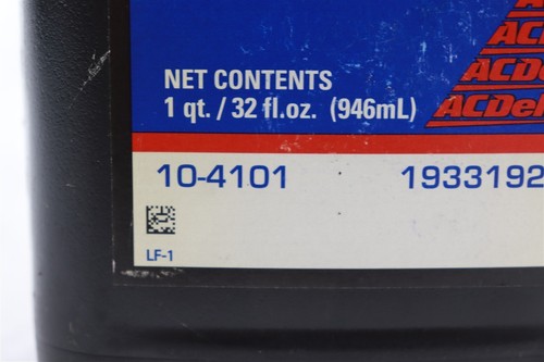 Auto Trans Fluid-32 oz Dexron HP Automatic Transmission Fluid ACDelco ...