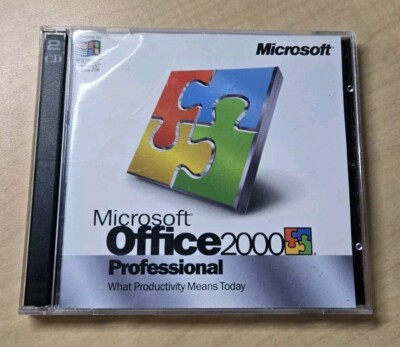 Microsoft Office 2000 Professional Special Upgrade 2 Cd Plus Key | eBay
